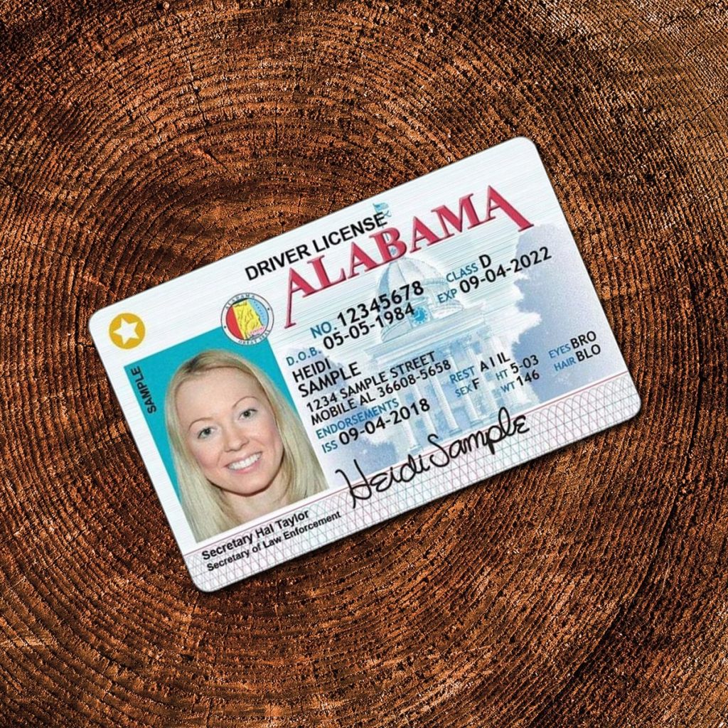 buy Alabama Driver’s License